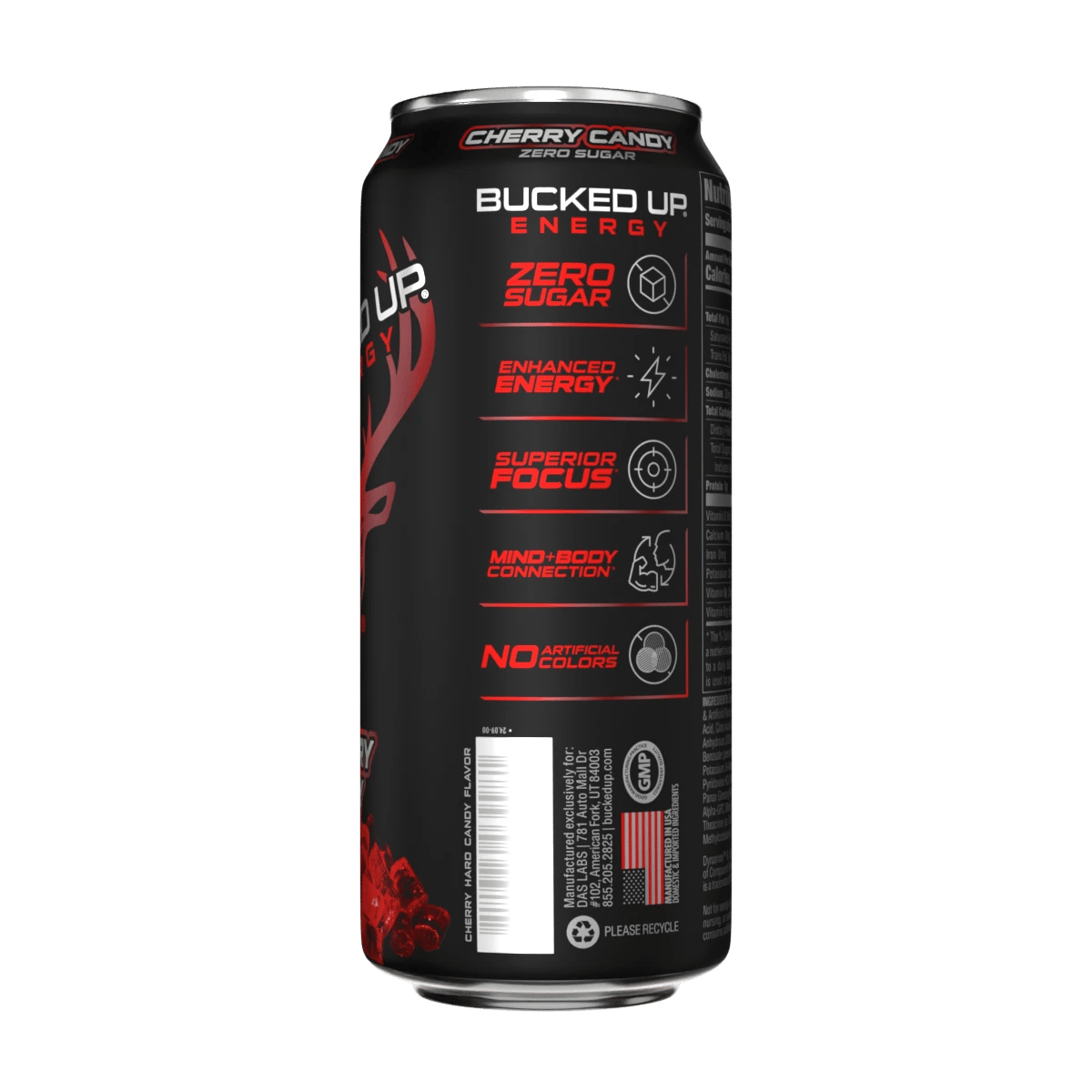 Bucked Up Energy (1 Case / 12 Cans) - Bucked Up